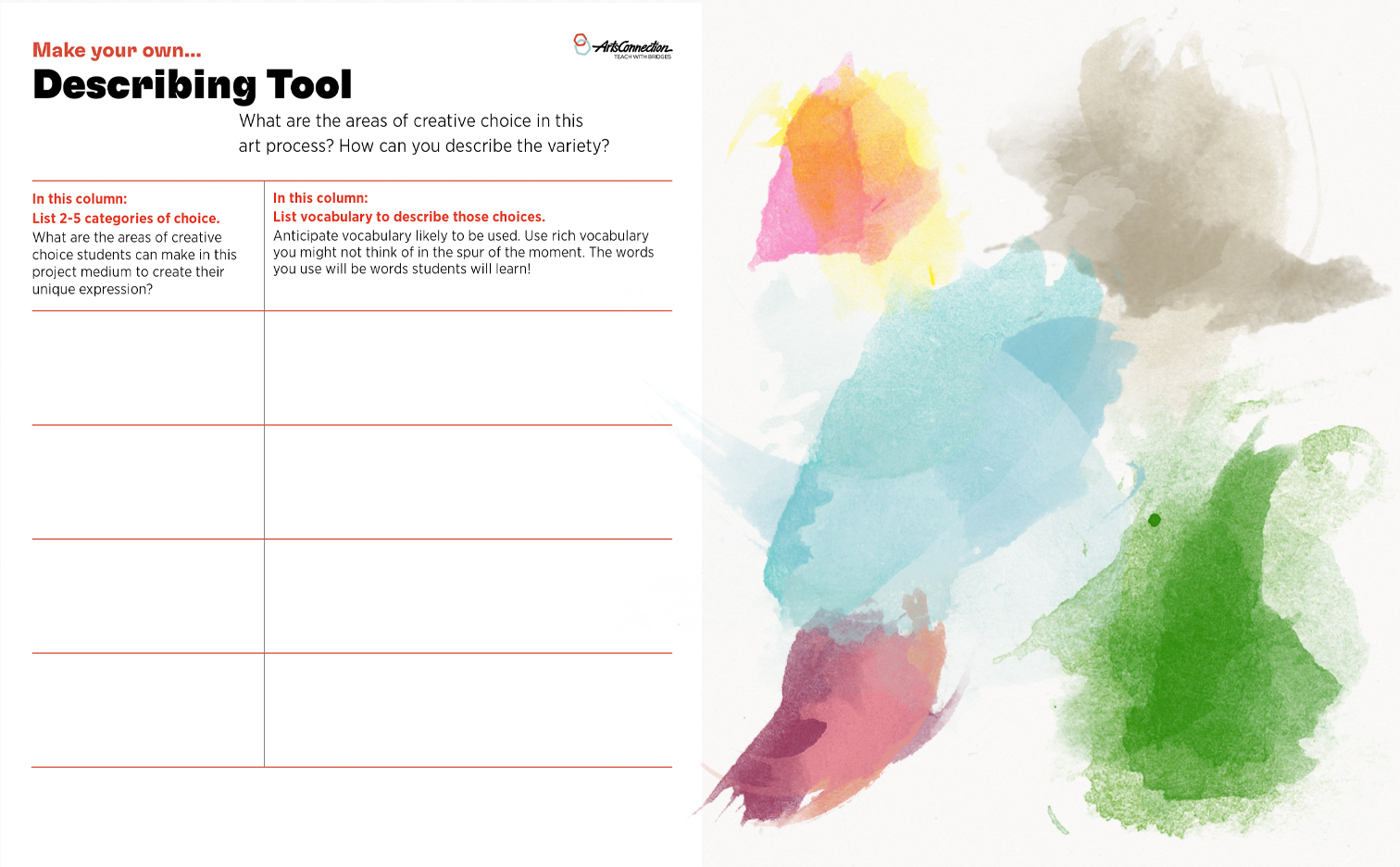 (PDF) DESCRIBING TOOL: MAKE YOUR OWN - BRIDGES