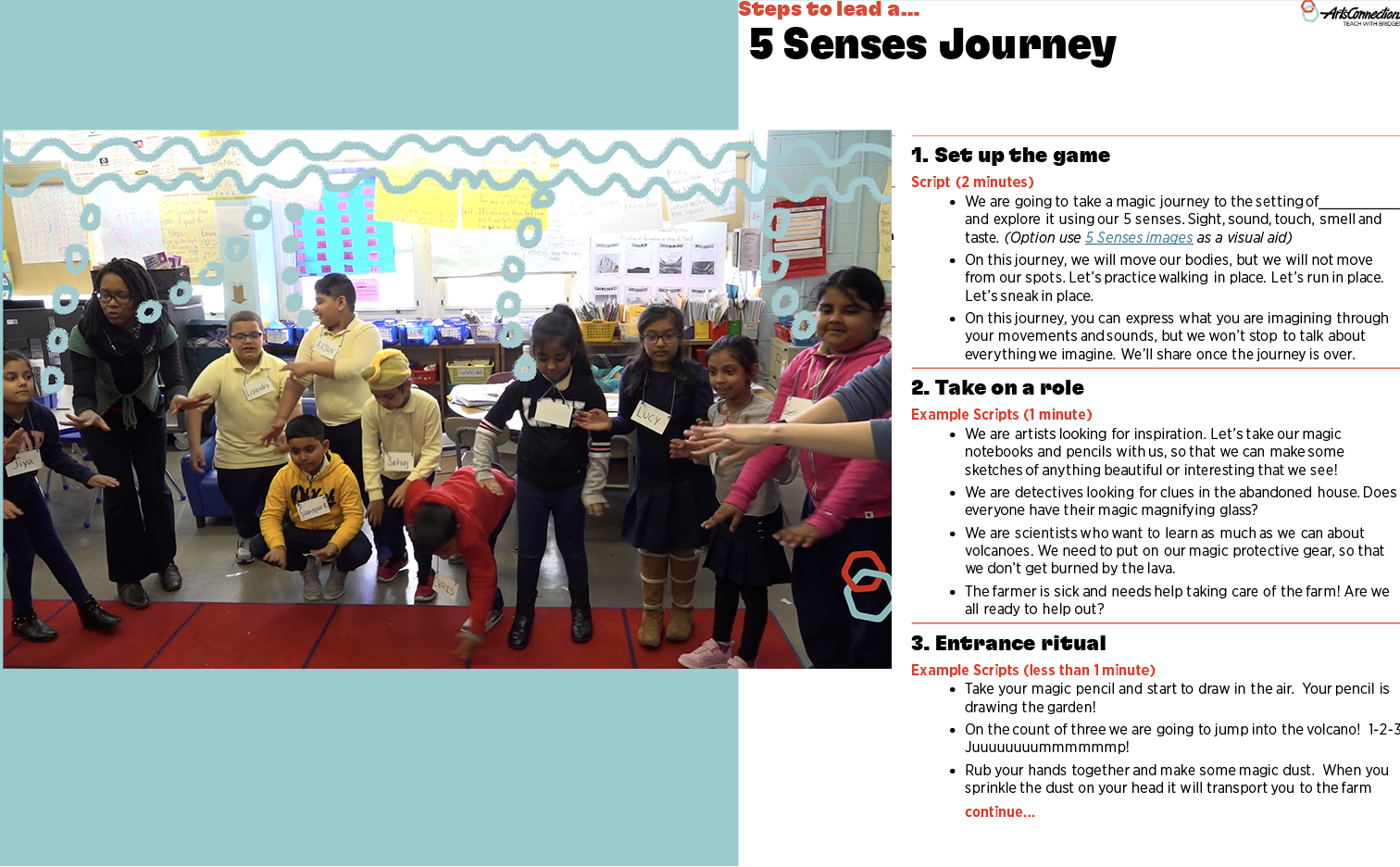 (PDF) Support Packet- 5 Senses Journey - BRIDGES